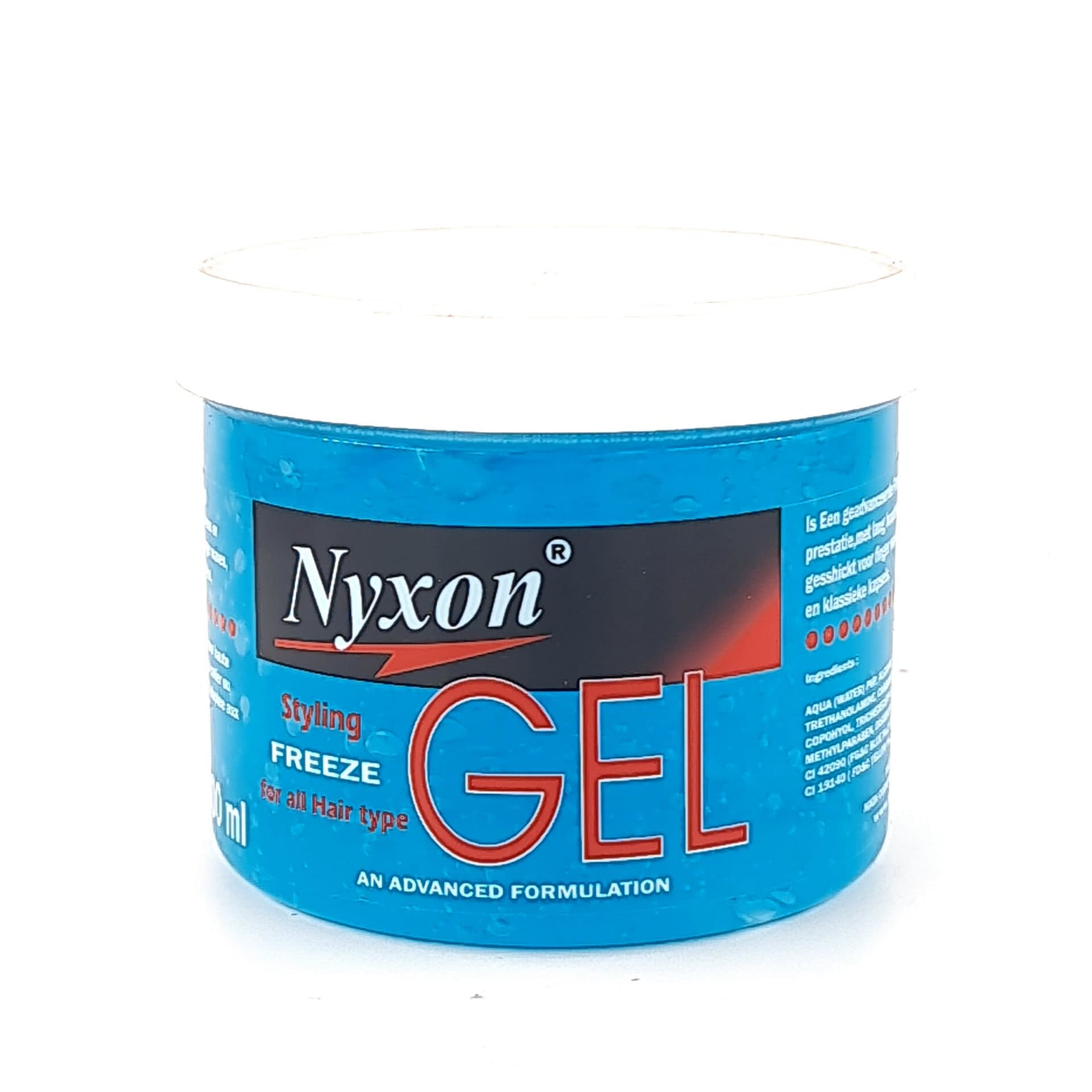 Nyxon Styling Freeze Gel For All Hair Types 500ml Afro Pride