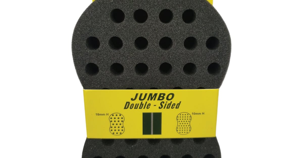 Miracle Jumbo Double Sided Sponge - Afro Pride