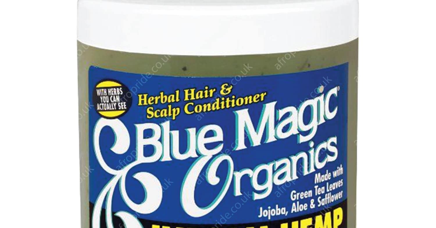 (Pack of 6) Blue Magic Organic Indian Hemp 12oz - Afro Pride