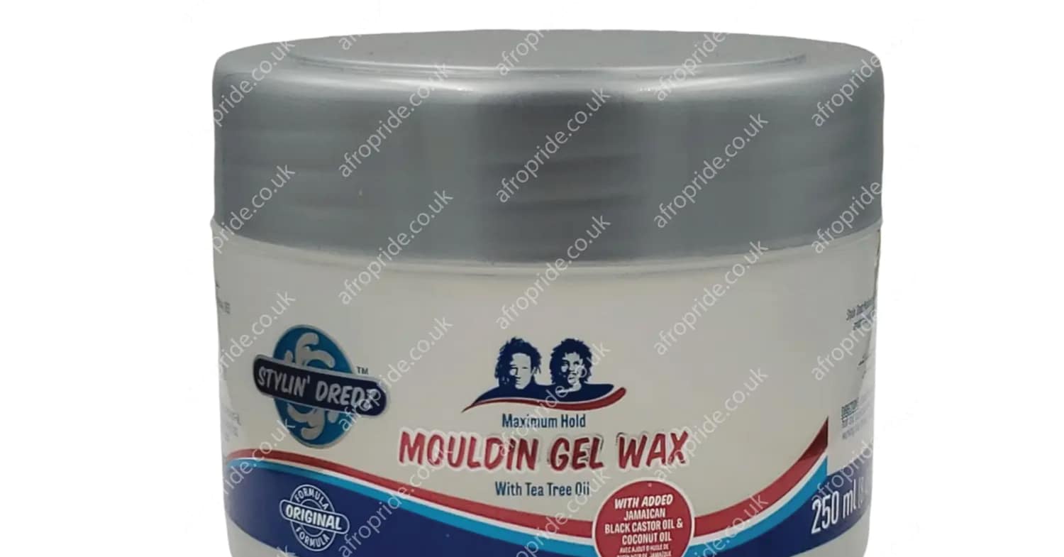(Pack of 3) Stylin'Dredz Mouldin Gel Wax 250ml - Afro Pride