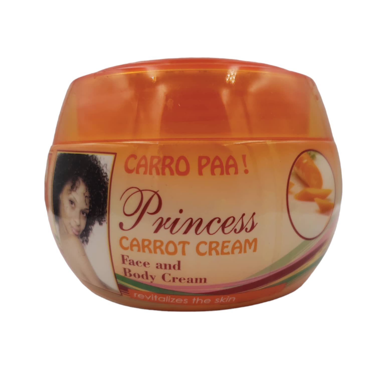Carro Paa Princess Carrot Cream 150g - Afro Pride Carro Paa Princess Carrot Cream 150g - Afro Pride