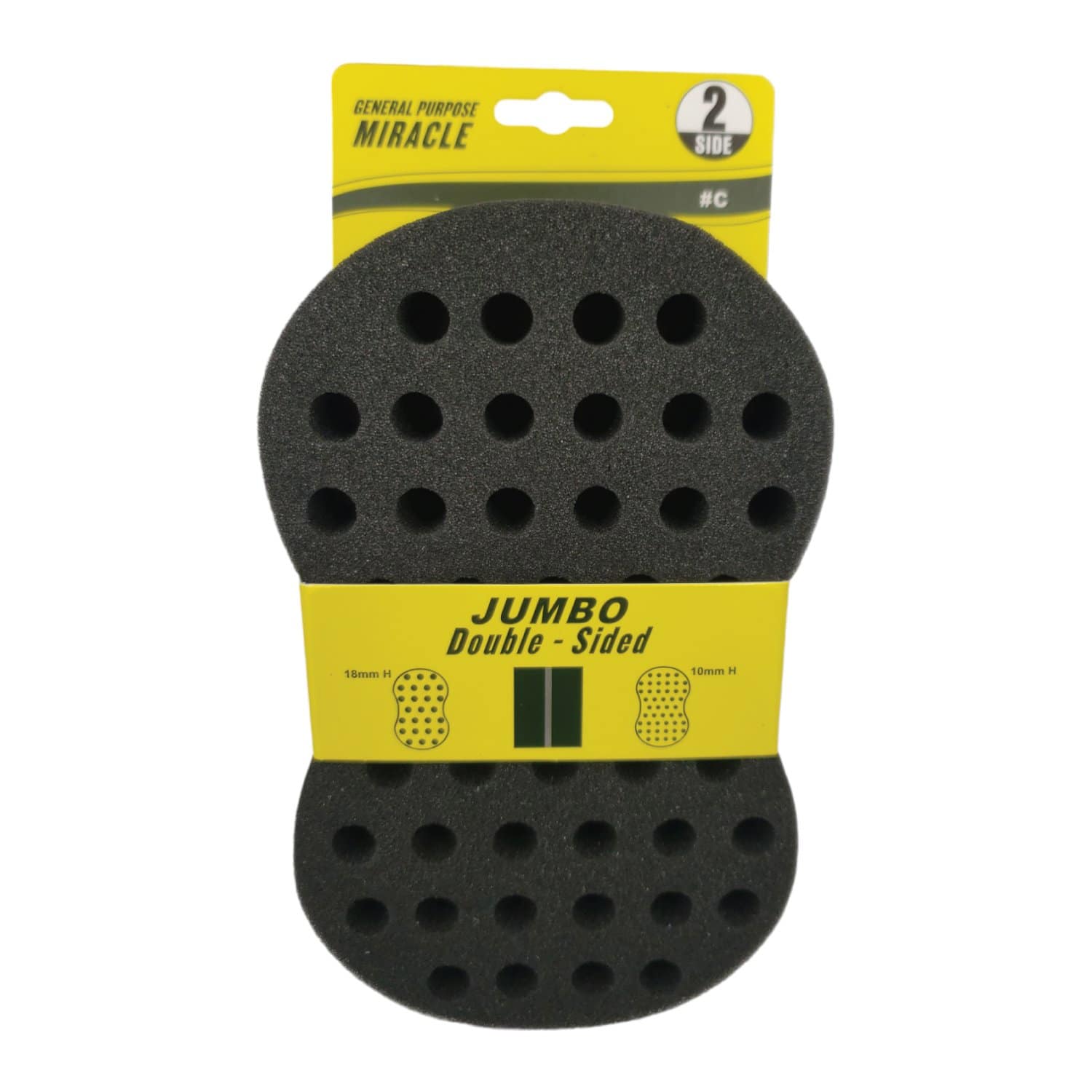 Miracle Jumbo Double Sided Sponge - Afro Pride