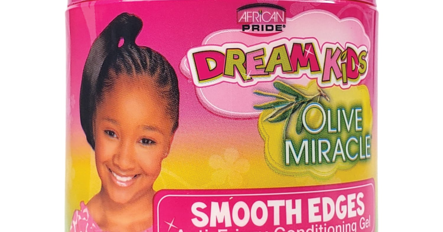 (Pack of 3) African Pride Dream Kids Olive Miracle Smooth Edges 170g ...
