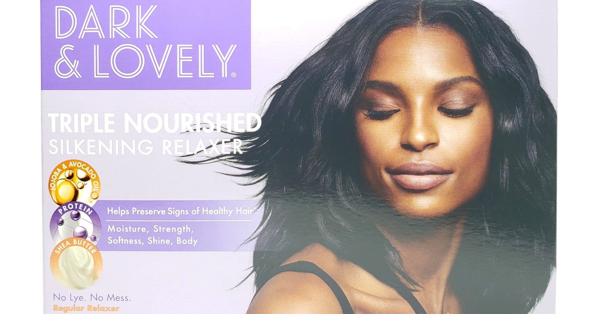 Dark & Lovely Triple Nourished Silkening Regular Relaxer 1Application ...