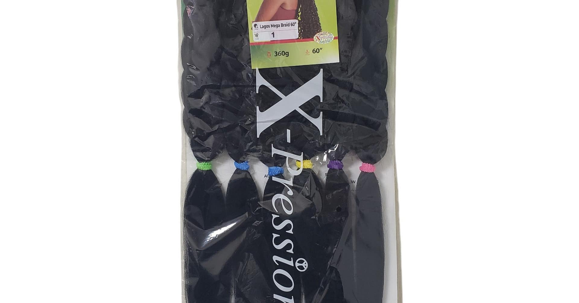 Xpression Lagos Mega Braids 60'' - Afro Pride