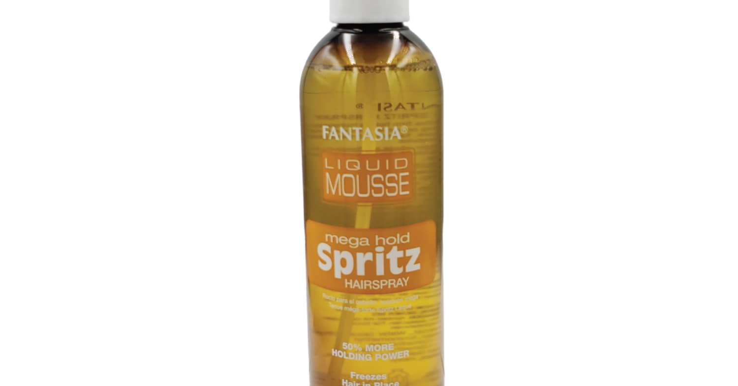 (Pack of 3) Fantasia Liquid Mousse Mega Hold Spritz Hairspray 10fl.oz ...