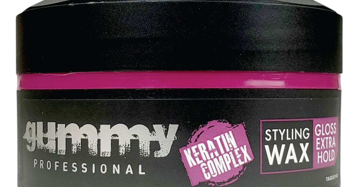 (Pack of 12) Gummy Professional Styling Wax Gloss Extra Hold 150ml ...