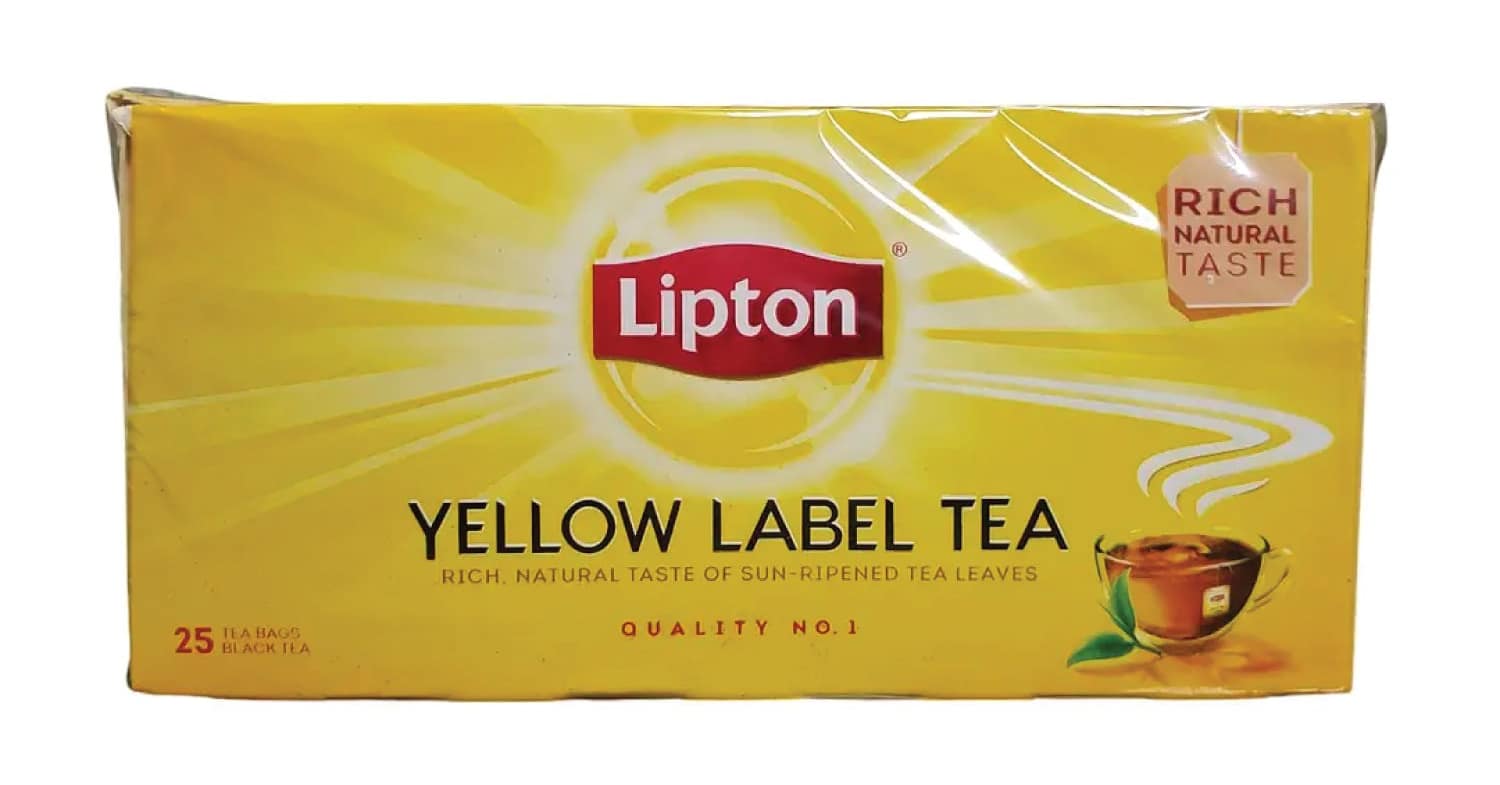 (Pack of 2) Lipton Yellow Label Tea 50g - Afro Pride