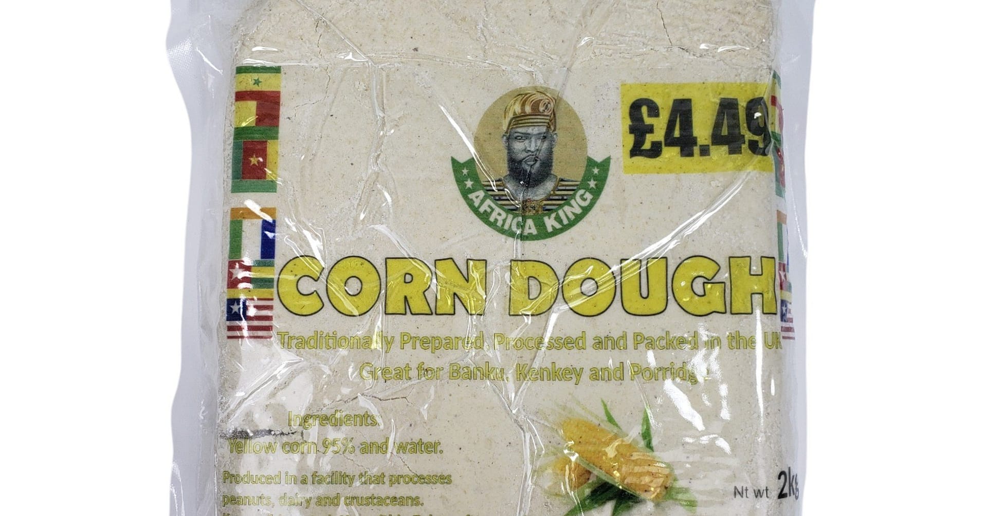 Africa King Corn Dough - Afro Pride